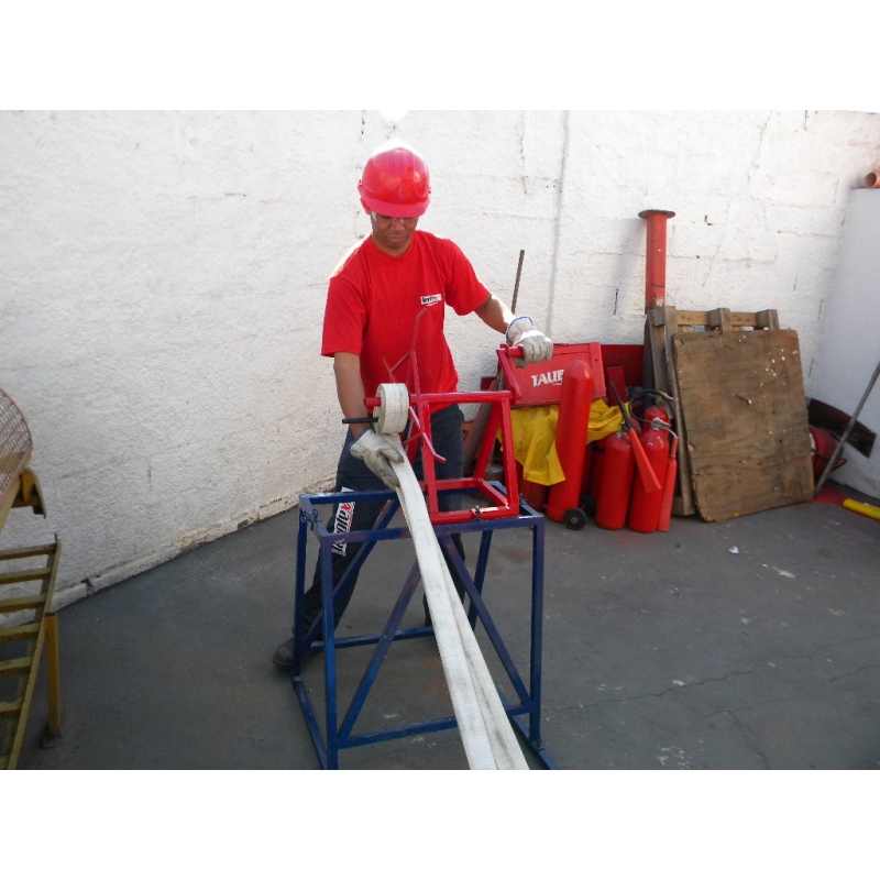 Teste Hidrostáticos de mangueiras Incêndio, realização em in loco