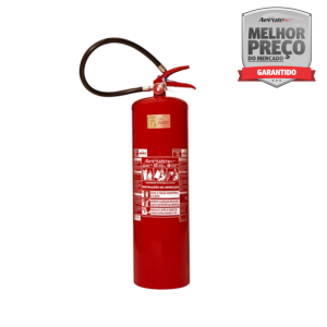 Extintor de Incêndio ABC Pó 12 kg- PORTÁTIL - 6A-40BC- Validade 1 ano